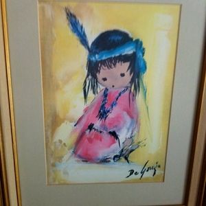 DeGrazia | Art | Degrazia Rare Print | Poshmark